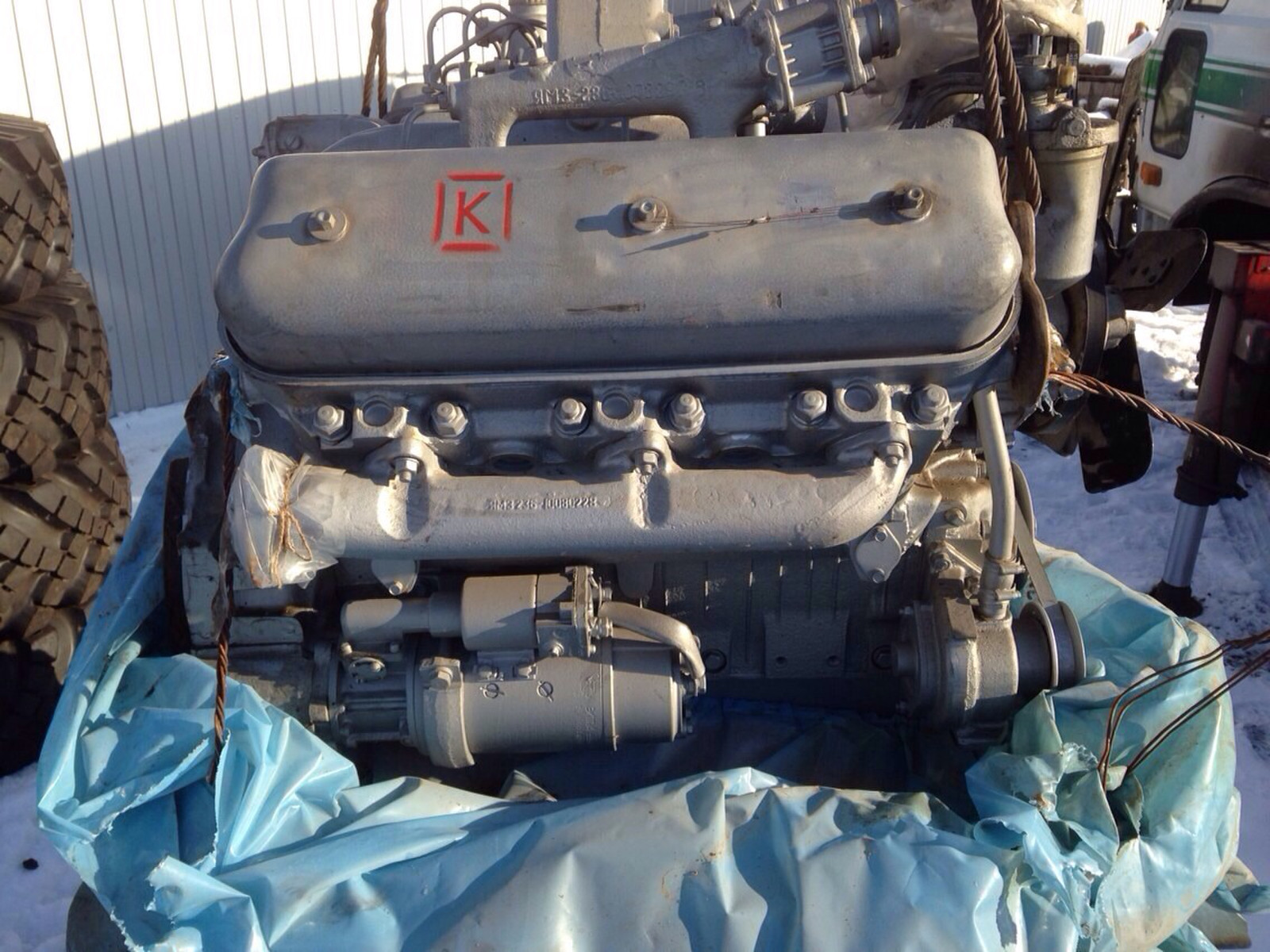 Engine YAMZ 236-238, turbo | Mercatos.com