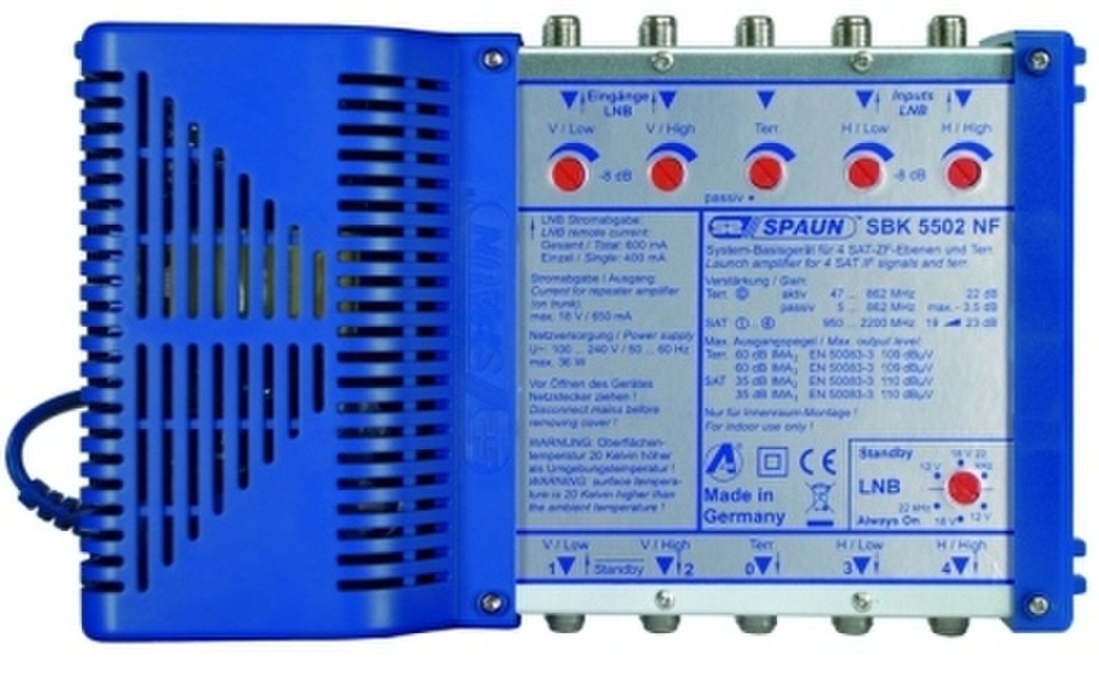 ᐈ Spaun SBK 5502 NF • Compare prices • Technical specifications.