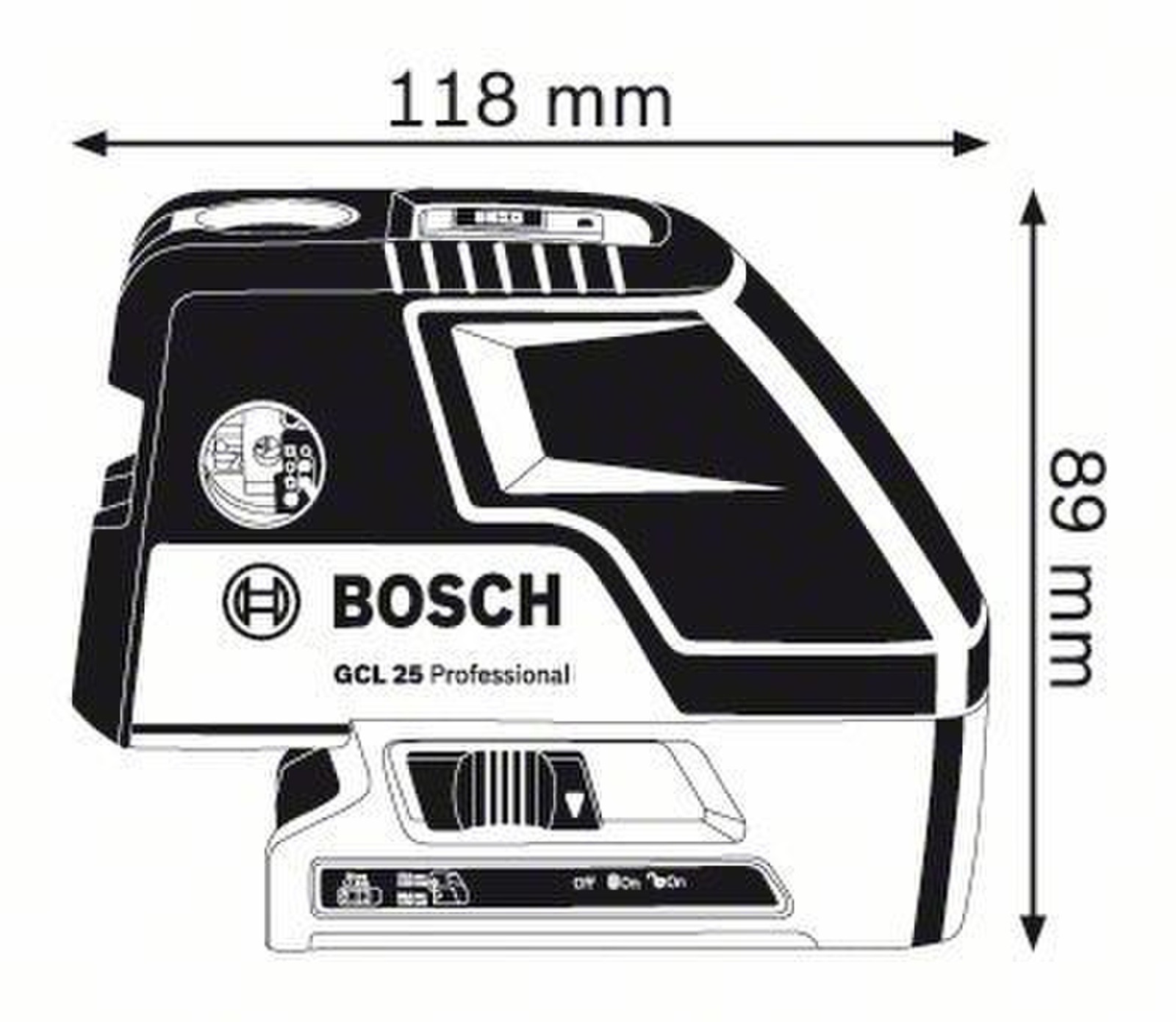 ᐈ Bosch GCL 25 Professional • Compare prices • Technical specifications.