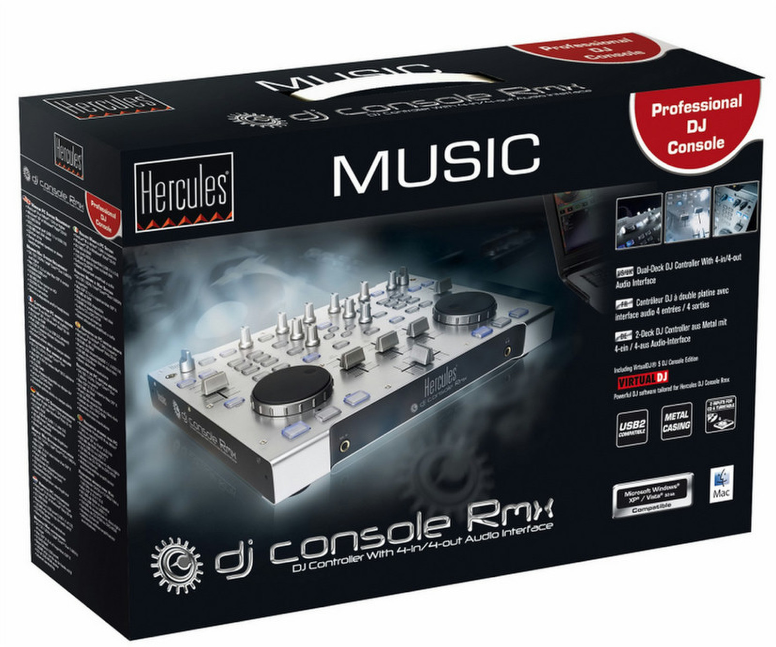 ᐈ Hercules DJ Console Rmx • Compare prices • Technical specifications.