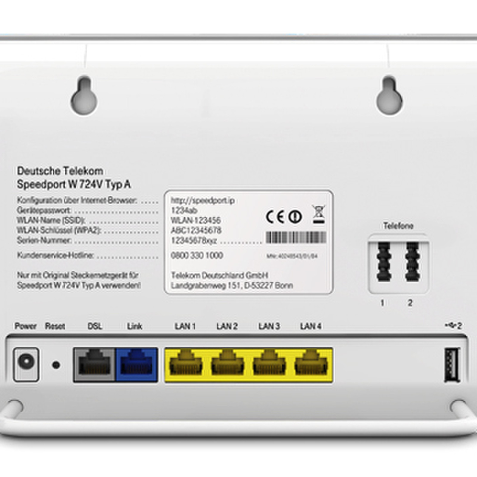 ᐈ Telekom Speedport W 724V kaufen • Preise vergleichen • Technische Daten.