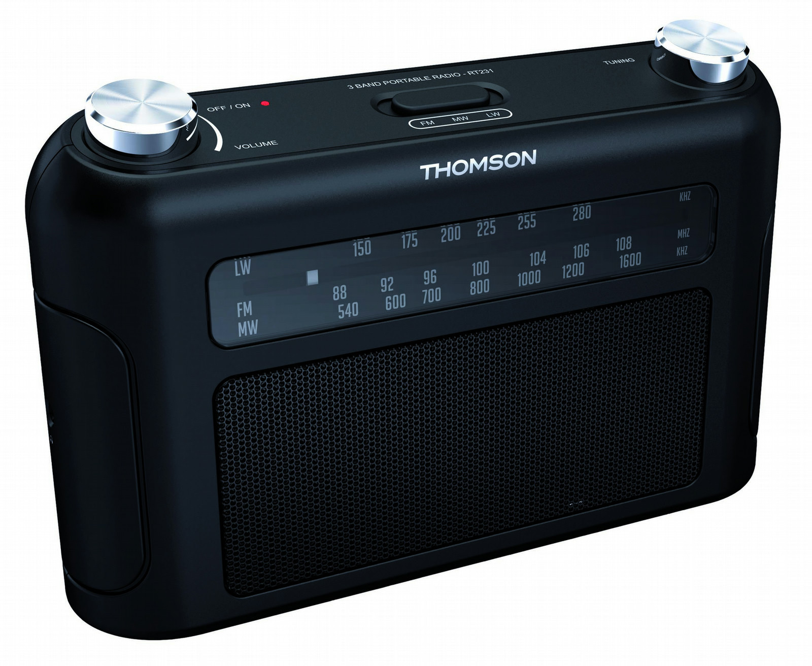 ᐈ Thomson Portable Radio 3 Bands (Black) • Compare prices • Technical ...