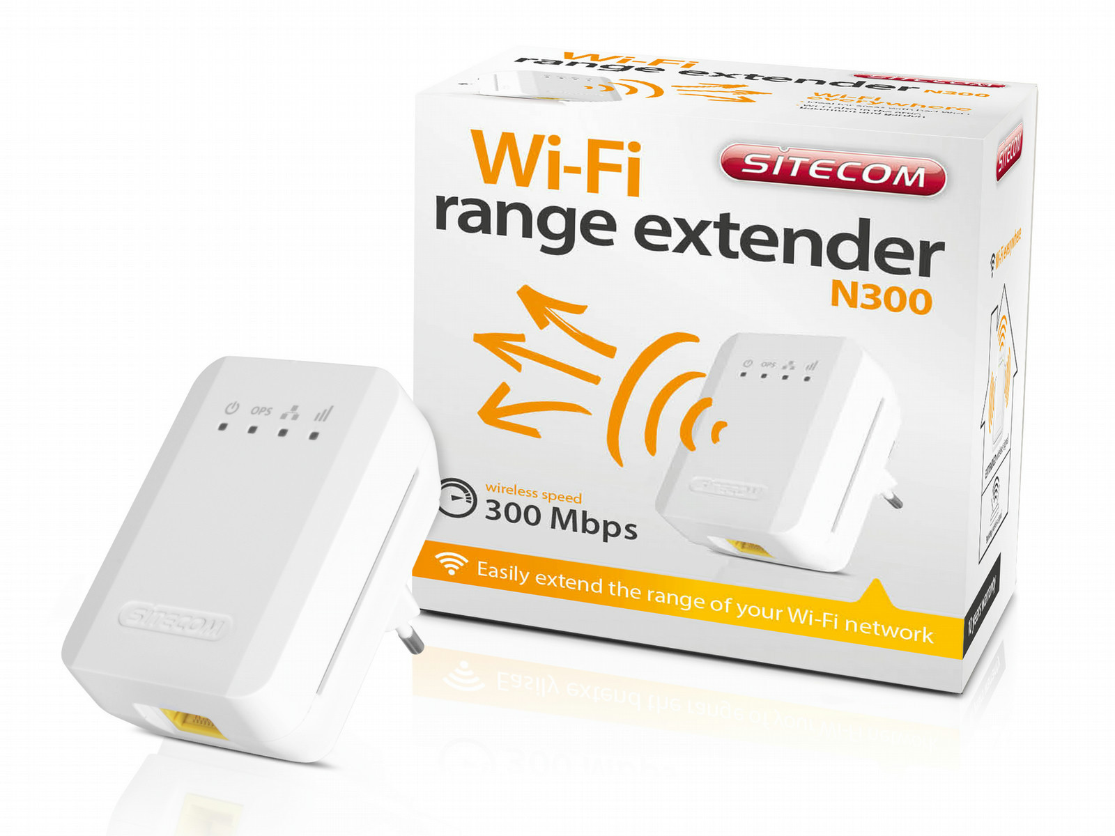 ᐈ Sitecom WLX-1000 N300 Wi-Fi Range Extender • Compare prices ...