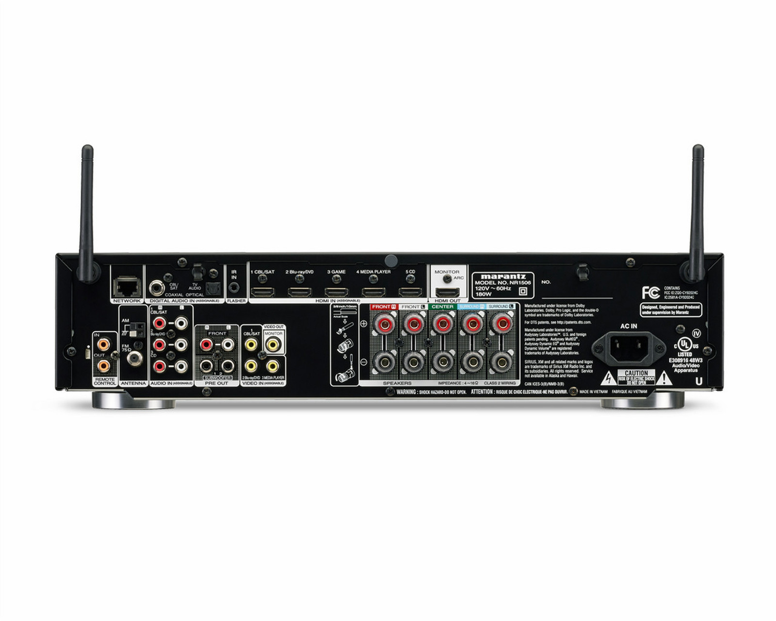 ᐈ Marantz NR1506 купить • Цены, Технические характеристики, Фото.