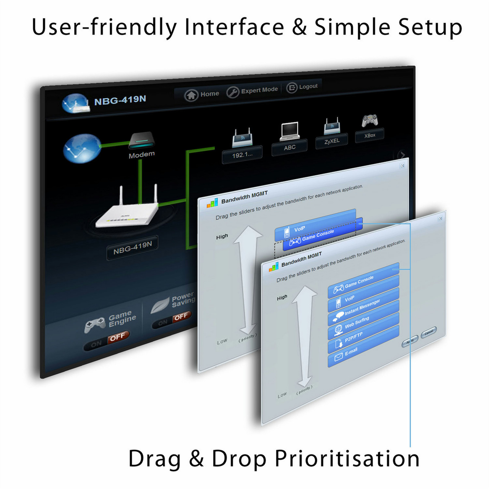 ᐈ ZyXEL NBG-419N • best Price • Technical specifications.