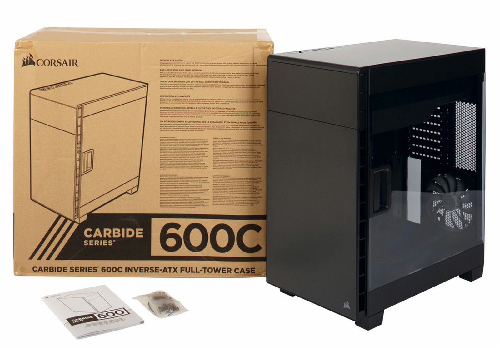 ᐈ Corsair Carbide 600C купить • Цены, Технические характеристики, Фото.