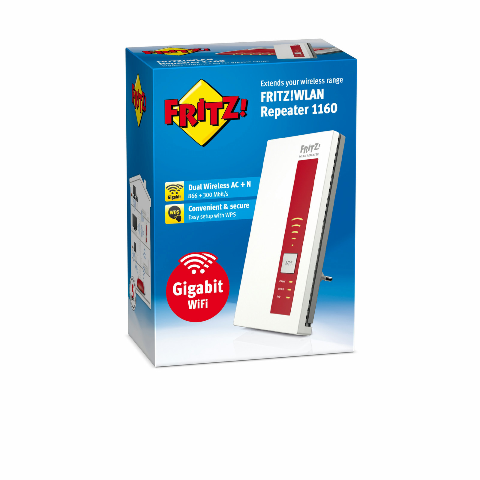 ᐈ AVM FRITZ!WLAN Repeater 1160 купить • Цены, Технические ...