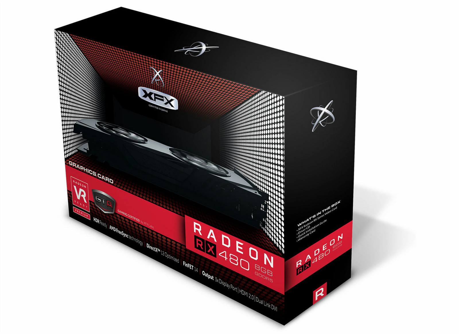 ᐈ XFX Radeon RX 480 • Compare prices • Technical specifications.