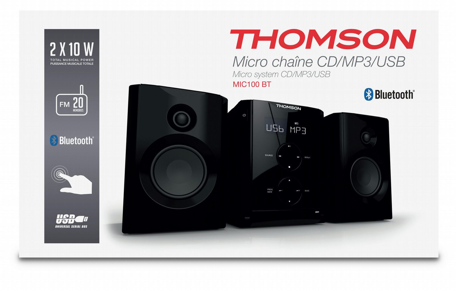 ᐈ Thomson MIC100BT • Compare prices • Technical specifications.