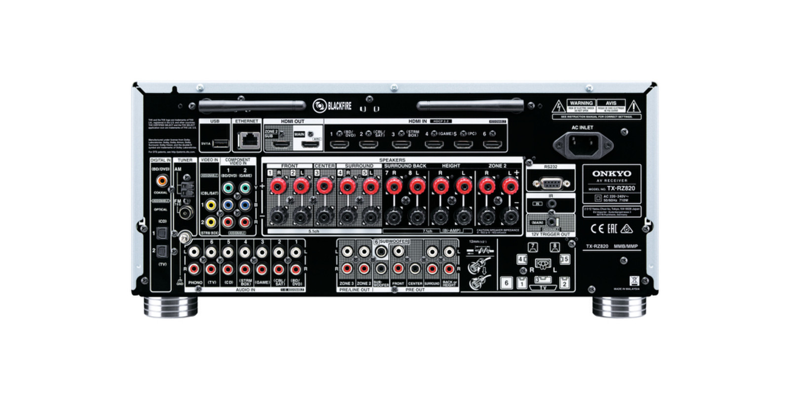 ᐈ ONKYO TX-RZ820 • Compare prices • Technical specifications.